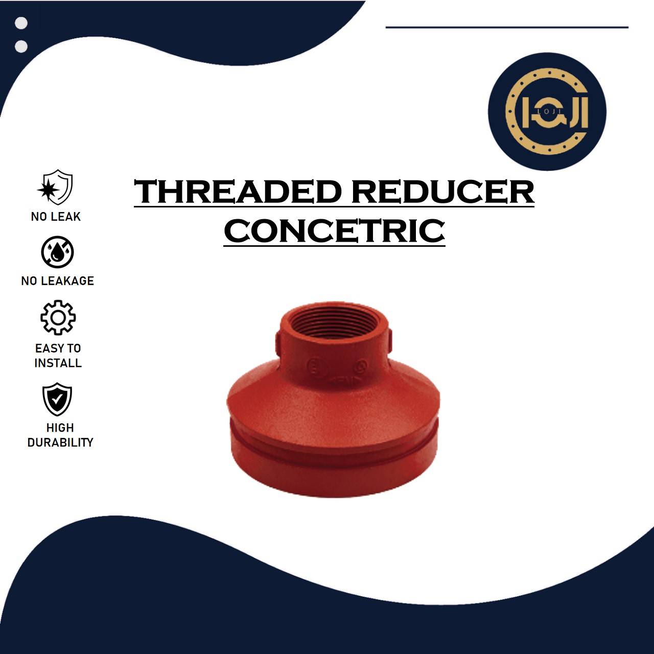 THREADED REDUCER CONCENTRIC