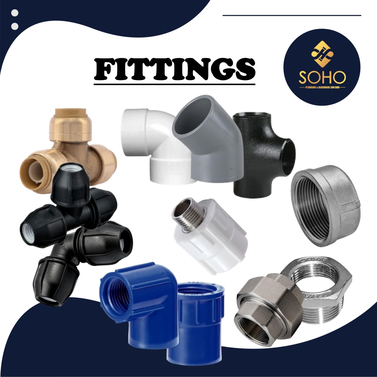 High Quality Pipe Fittings in Malaysia - Sohoph
