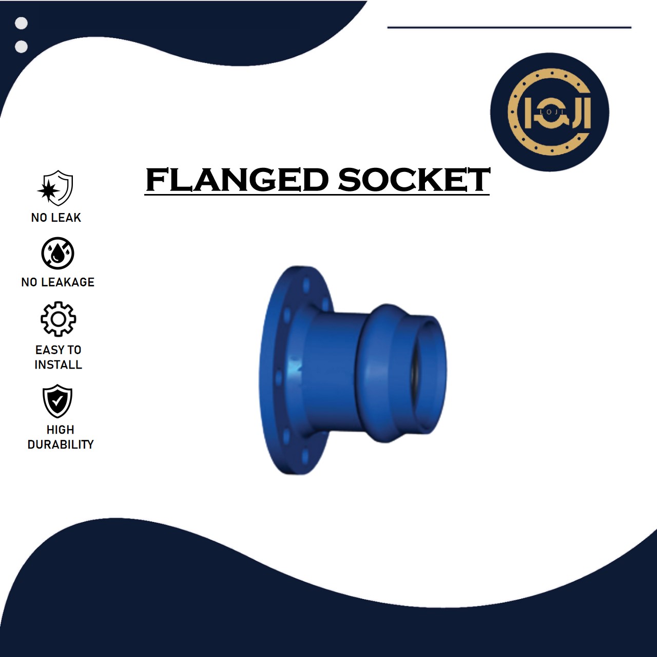 FLANGED SOCKET